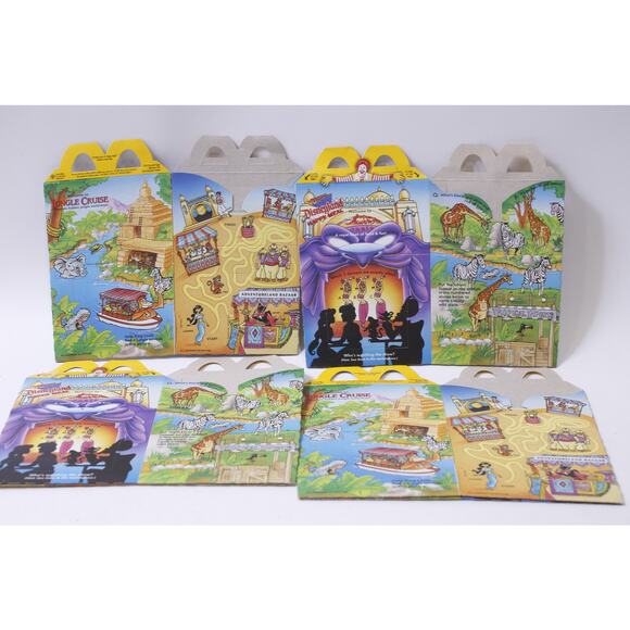 McDonald's | Party Supplies | Mcdonalds Happy Meal Disneyland Aladdin ...